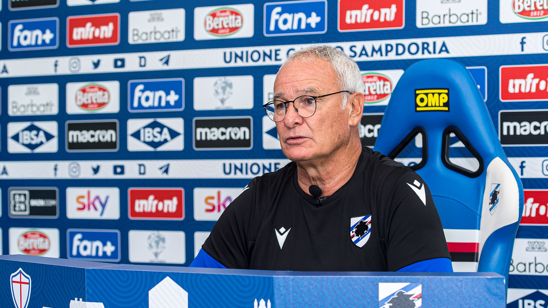 Ranieri: "We're ready to fight to get a positive result" - U.C. Sampdoria