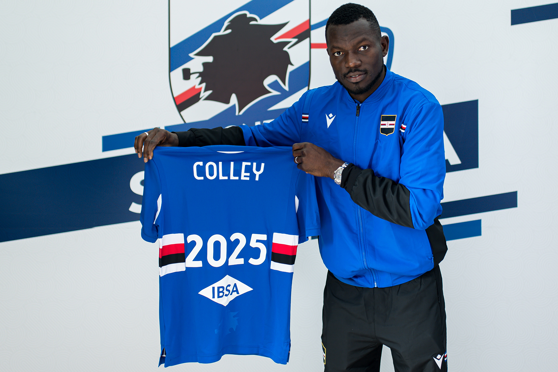 Colley pens new deal till 2025 - U.C. Sampdoria