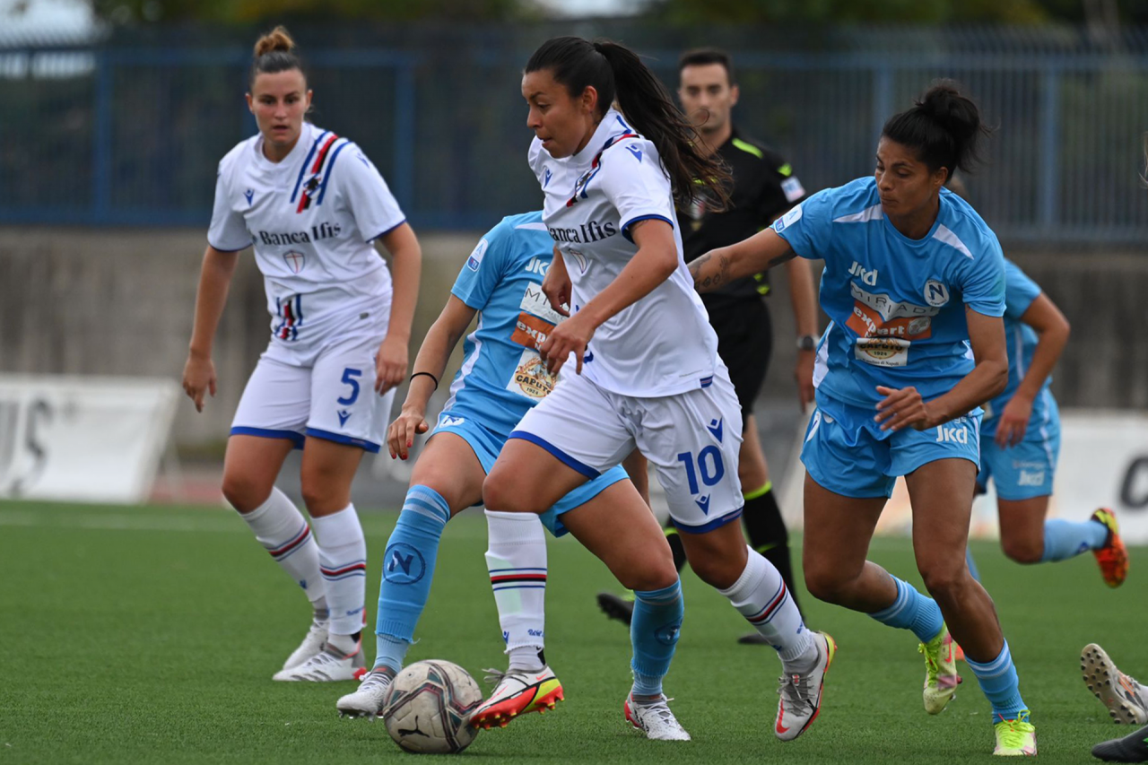 Women: martedì sera su Twitch la differita di Napoli-Samp - U.C. Sampdoria