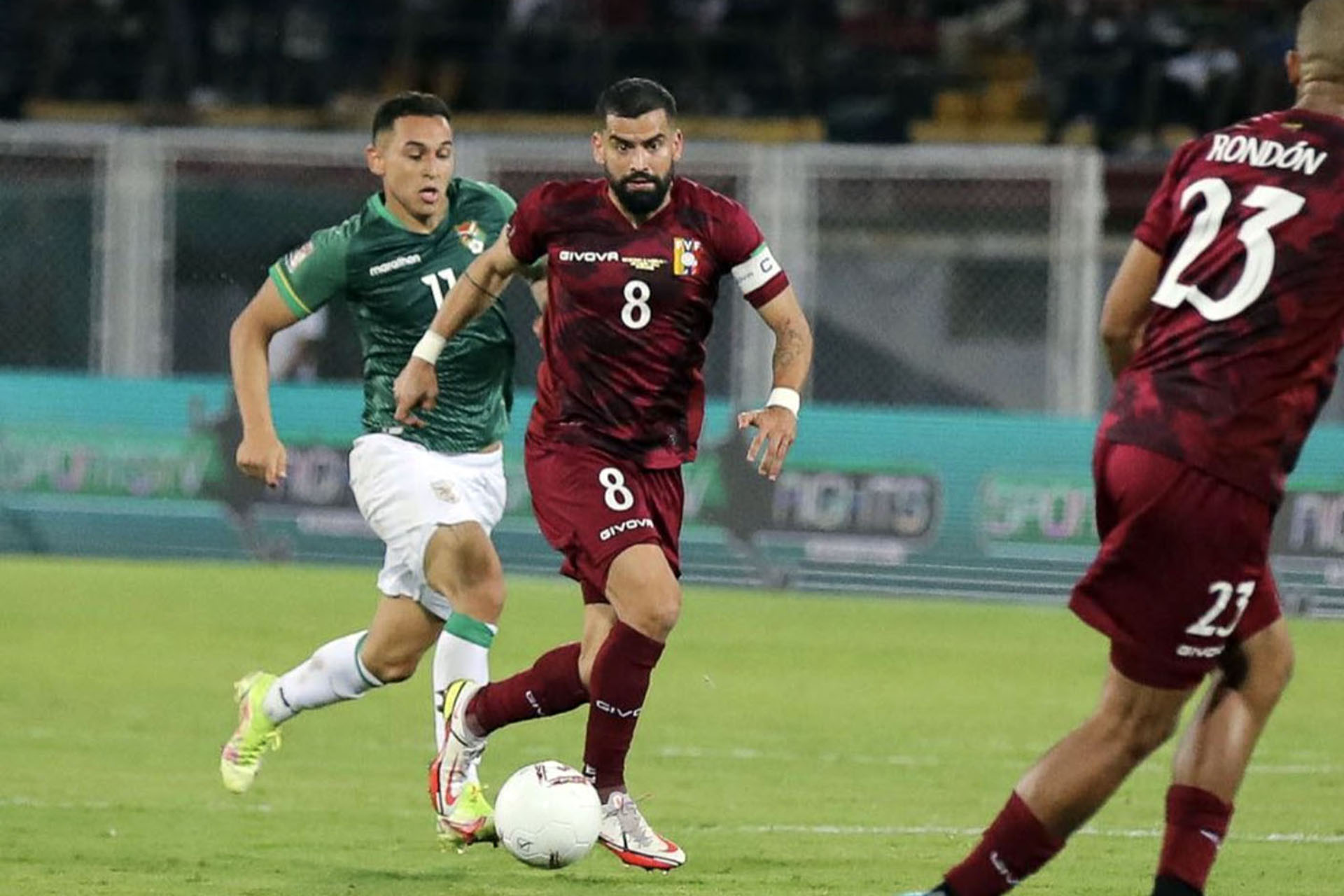 Rincon in action for Venezuela - U.C. Sampdoria