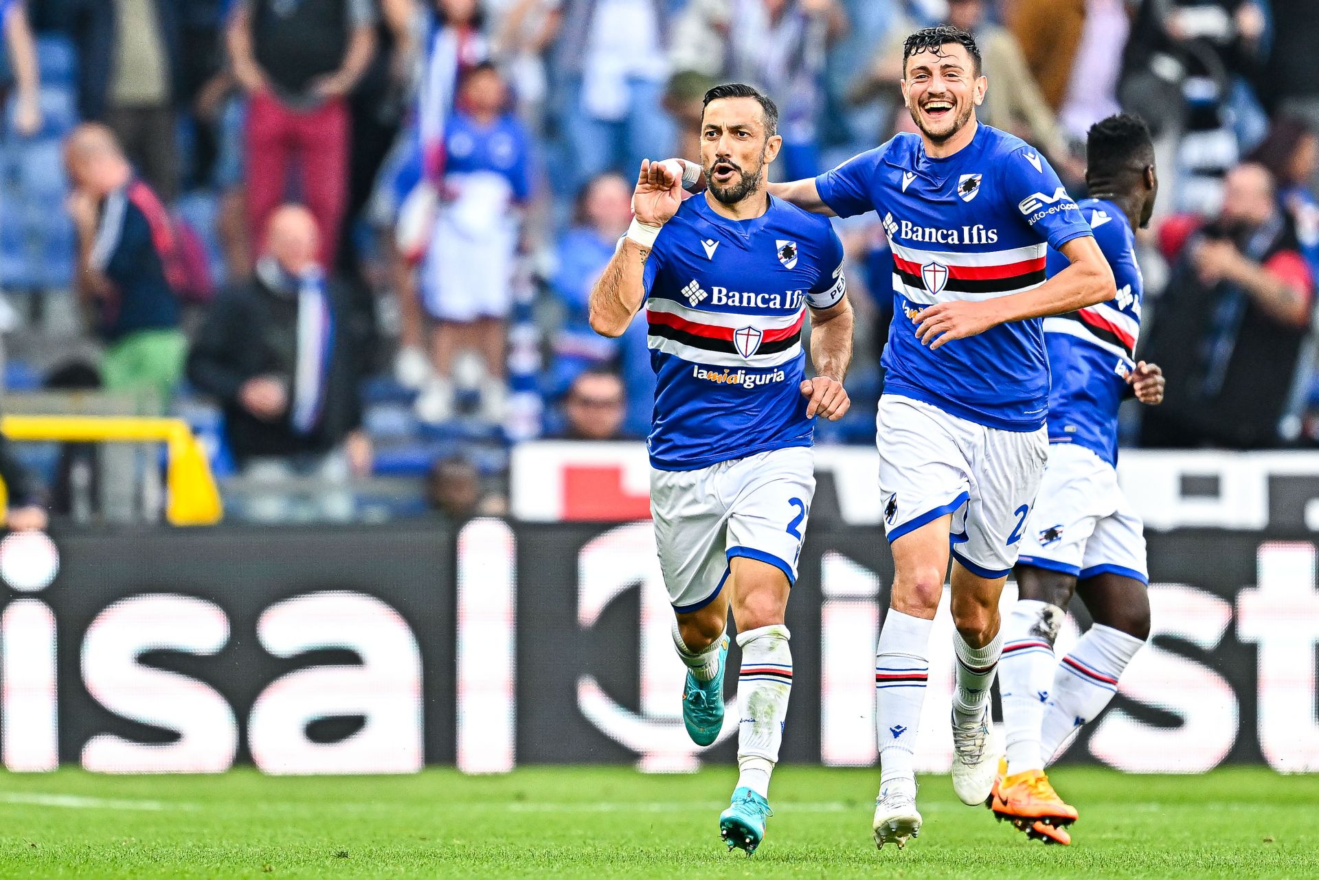 Quagliarella: “A fantastic Monday afternoon” - U.C. Sampdoria