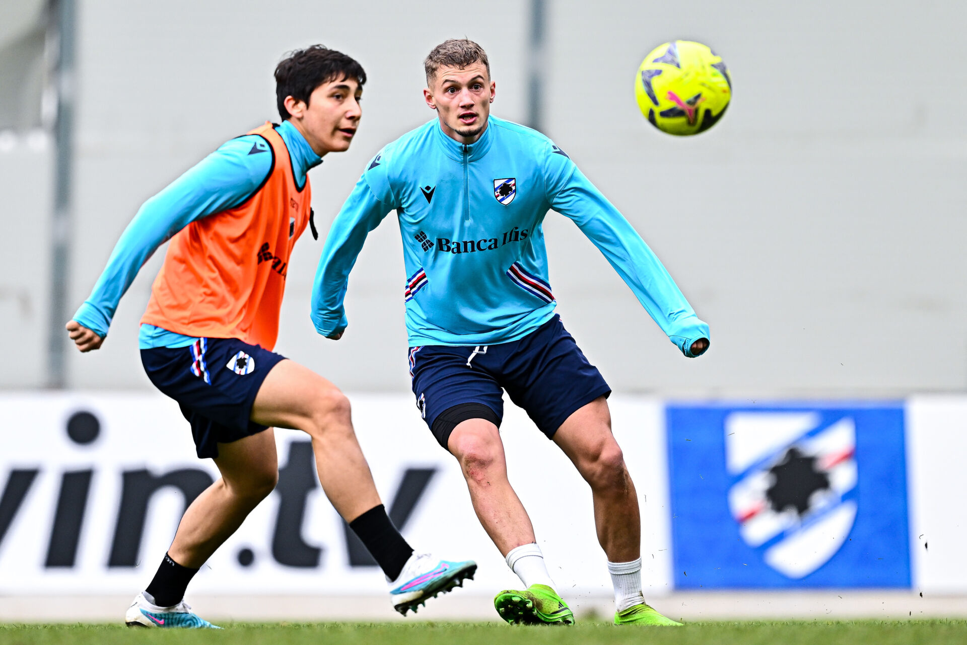 In-house friendly at the Mugnaini - U.C. Sampdoria