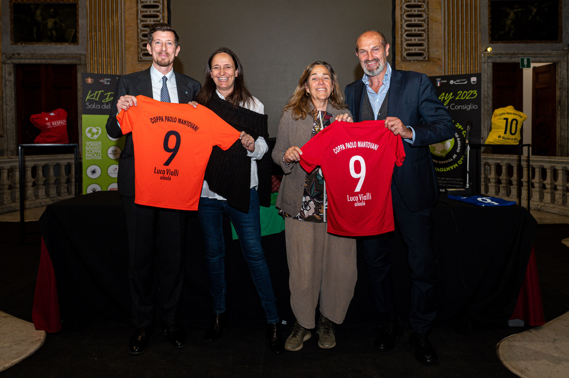 Presentato il 38° Torneo Ravano nel ricordo di Vialli - U.C. Sampdoria