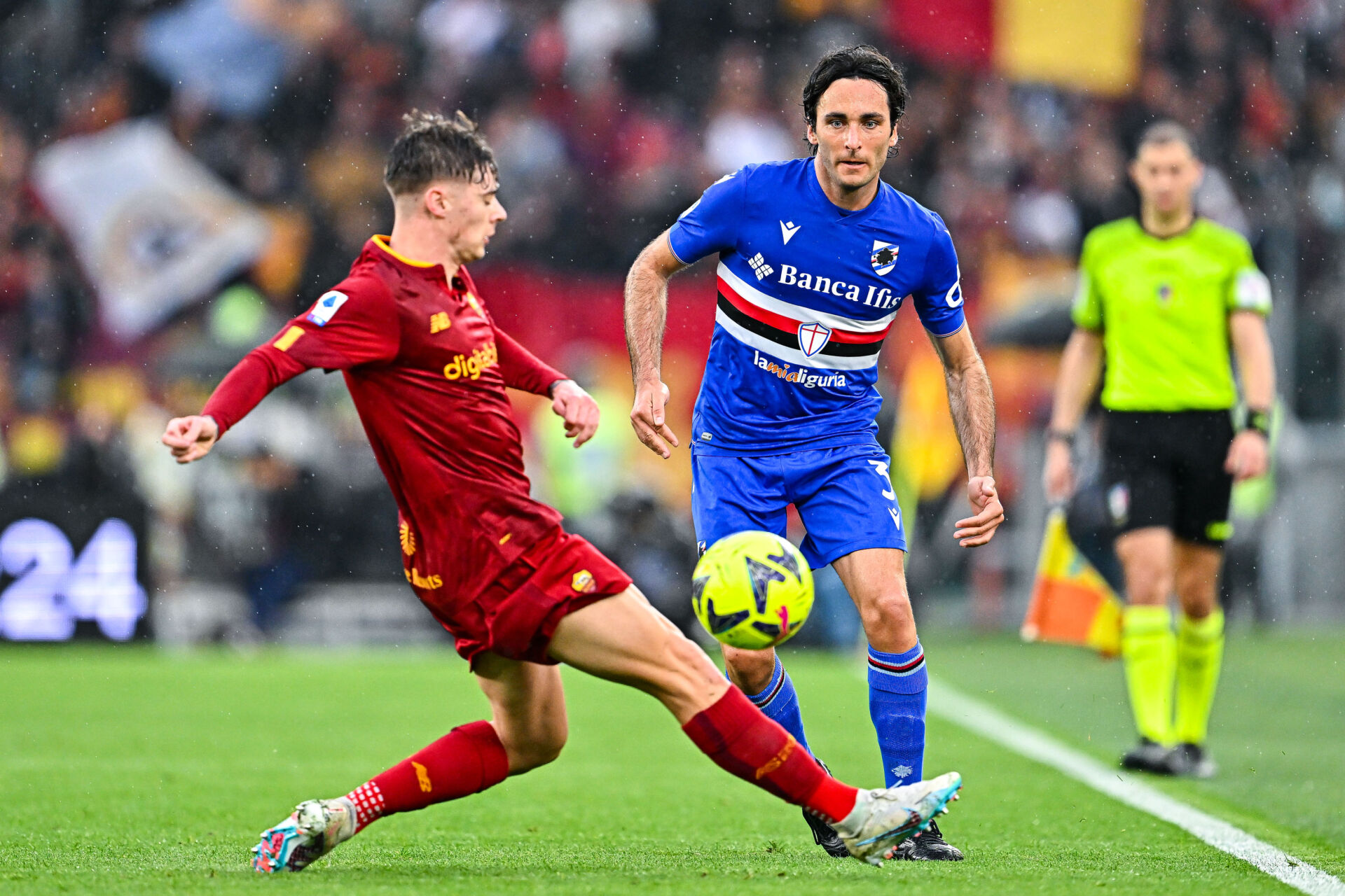 Episodi ancora avversi: la Samp resta in dieci, la Roma vince - U.C ...