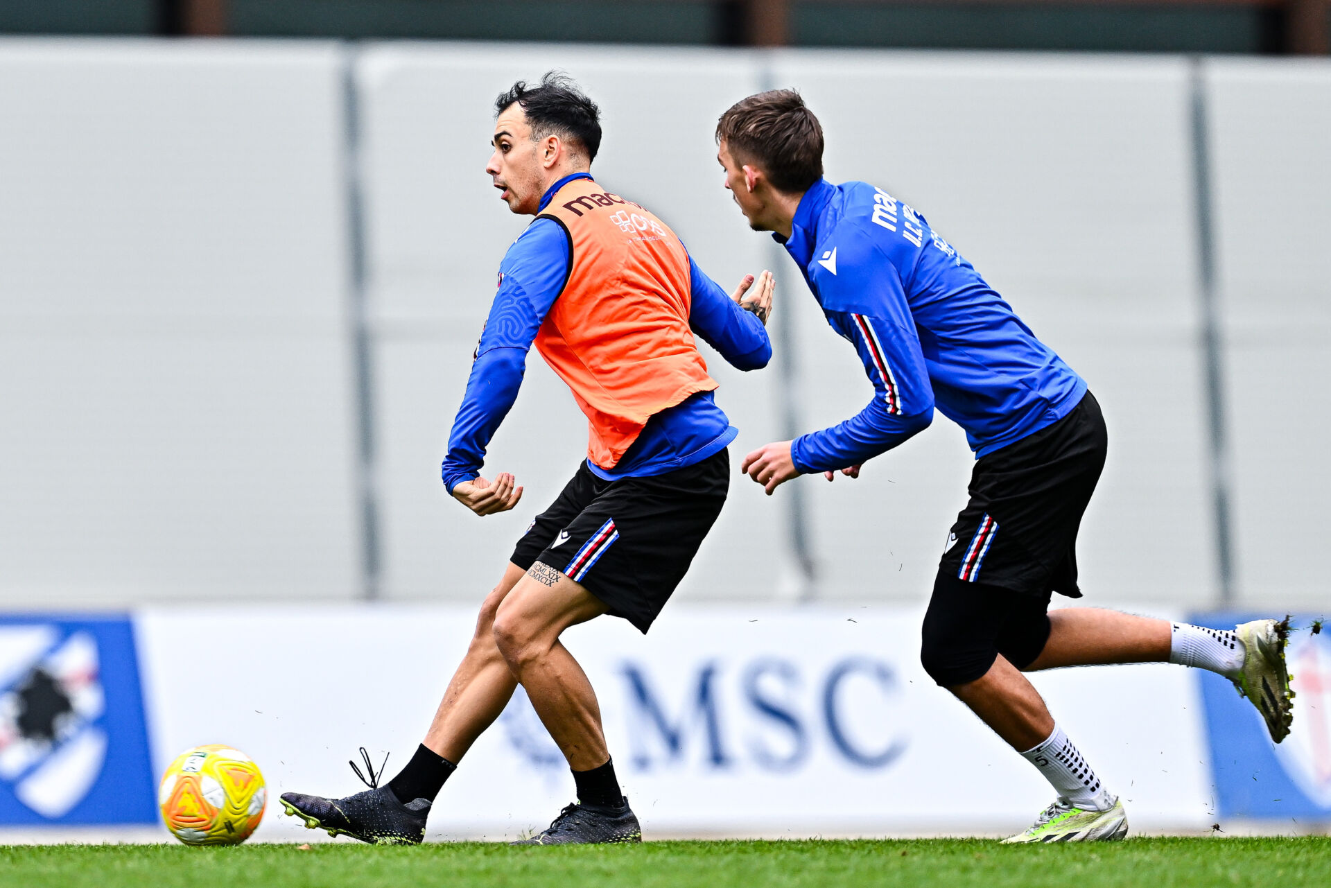 Epiphany training for blucerchiati, Barreca back with the team - U.C ...