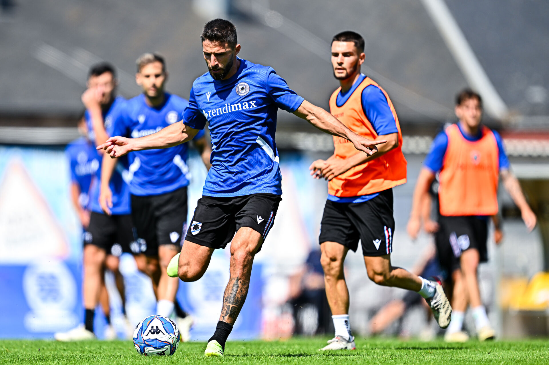 Qui Jena: primo doppio al centro sportivo "Ernst Abbe" - U.C. Sampdoria