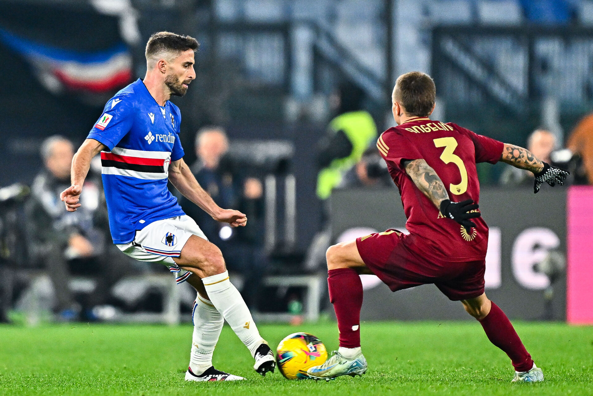 Yepes a segno ma passa la Roma: Samp fuori dalla Coppa Italia - U.C ...