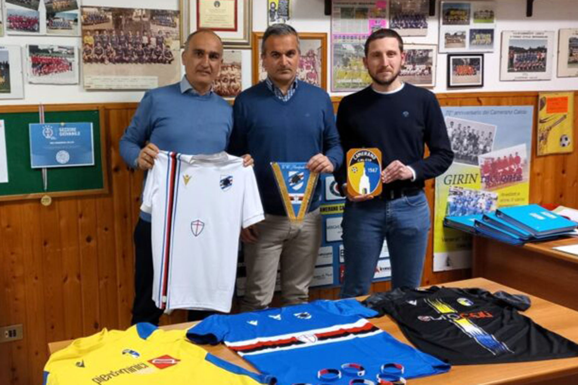 Next Generation Samp: il Camerano Calcio nuova affiliata - U.C. Sampdoria